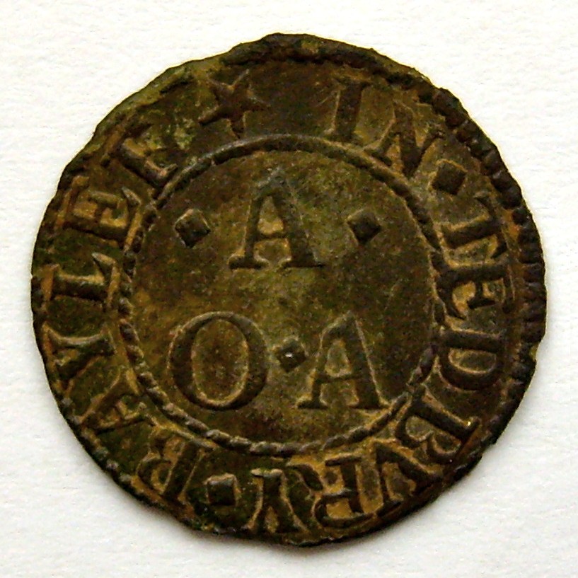 17th Century Farthing Token, Tetbury, Gloucestershire