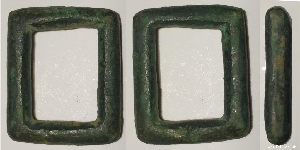 Single Loop Rectangular Buckle