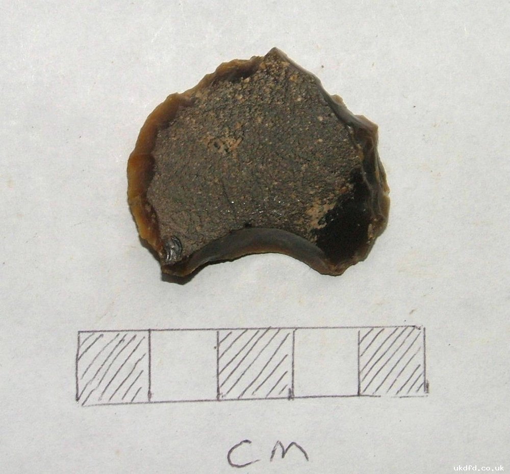 Neolithic Flint Scraper
