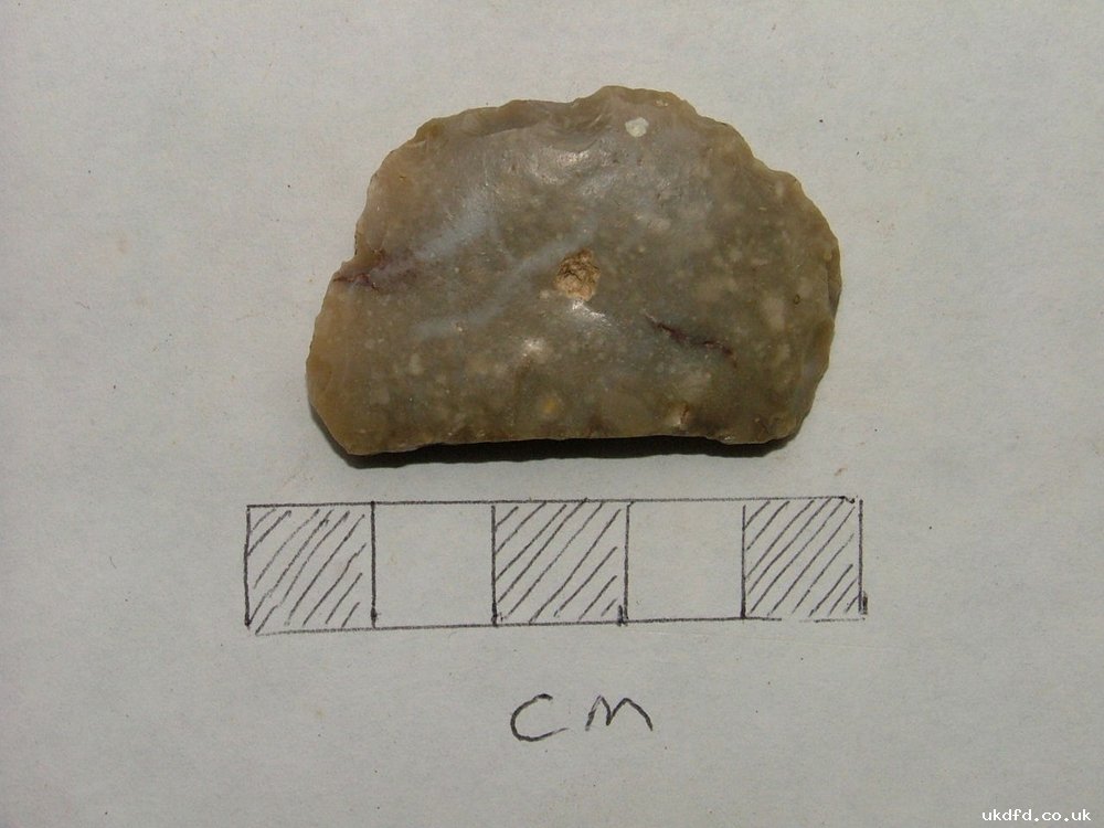 Neolithic Flint Scraper