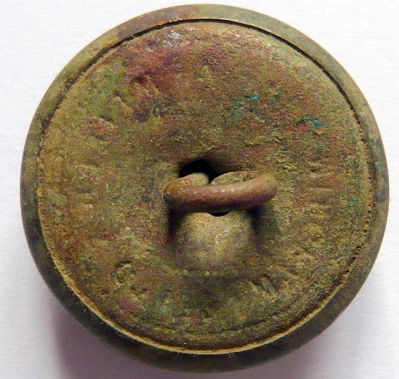 Military Uniform Button, Army Service Corps