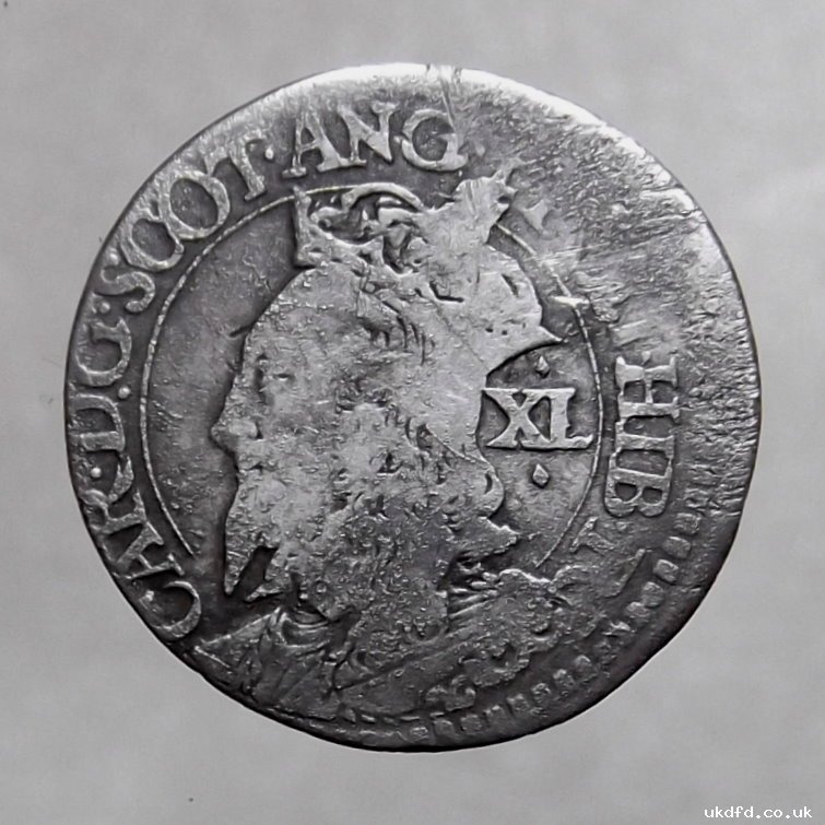 Charles I Forty Pence, Scotland