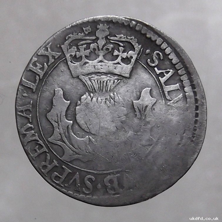Charles I Forty Pence, Scotland