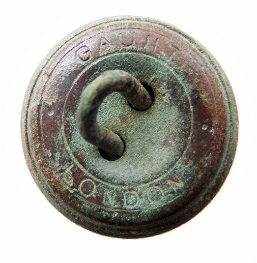 Military Uniform Button, Grenadier Guards