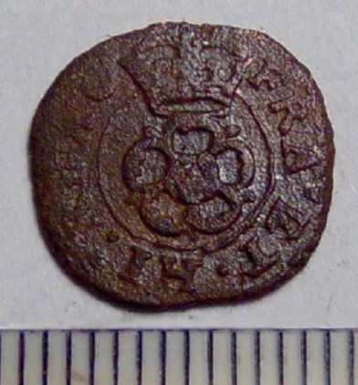 Charles I Rose Farthing