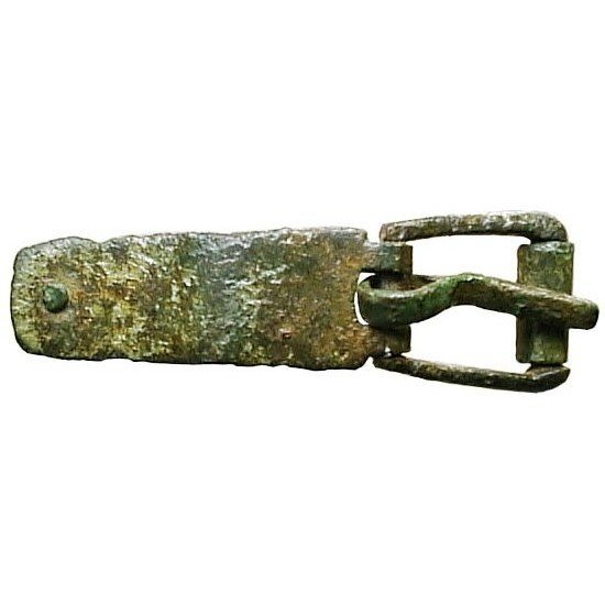 Single Loop Sub-Rectangular Buckle with Plate