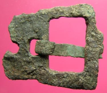 Single Loop Rectangular Buckle with Integral Plate