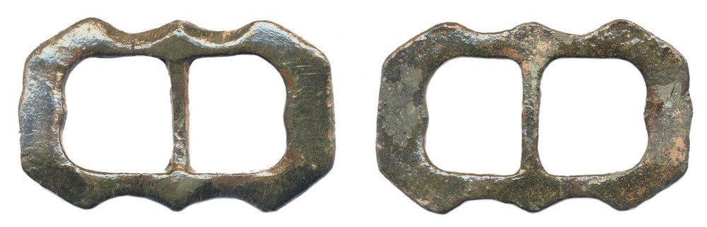 Double Loop Sub-Rectangular Buckle