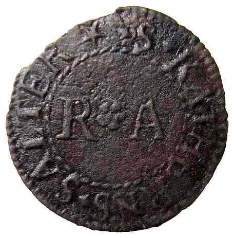 17th Century Farthing Token, St. Katherine's, London