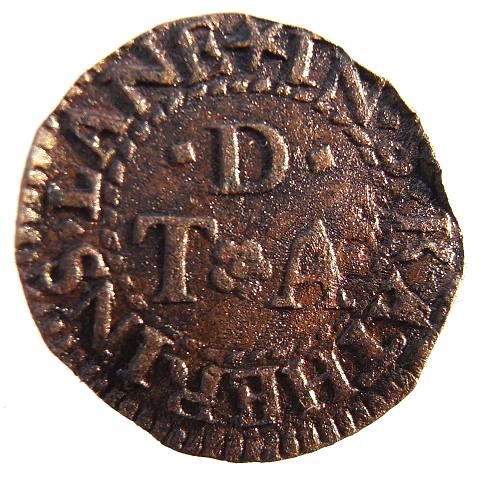 17th Century Farthing Token, St. Katherine's, London