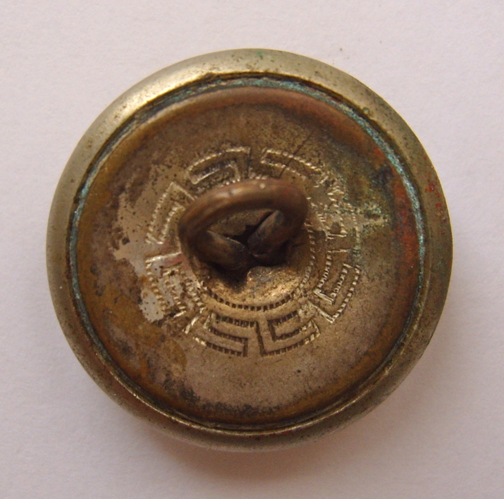 Military Uniform Button, Rifle Volunteers