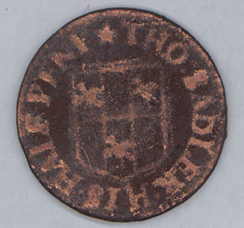 17th Century Halfpenny Token, Kidderminster, Worcestershire