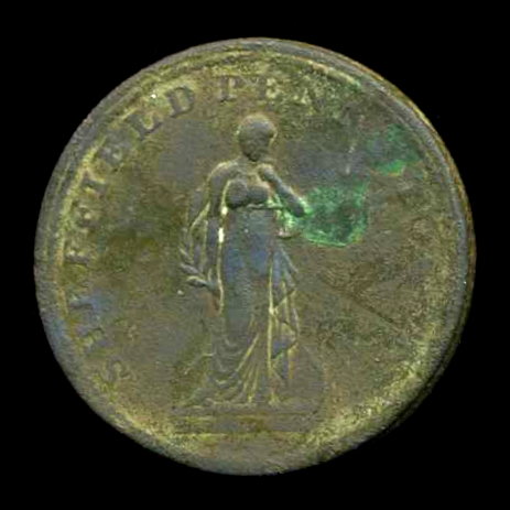 Sheffield Penny Token