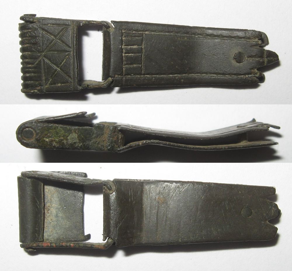 Folding Strap Clasp with Plate