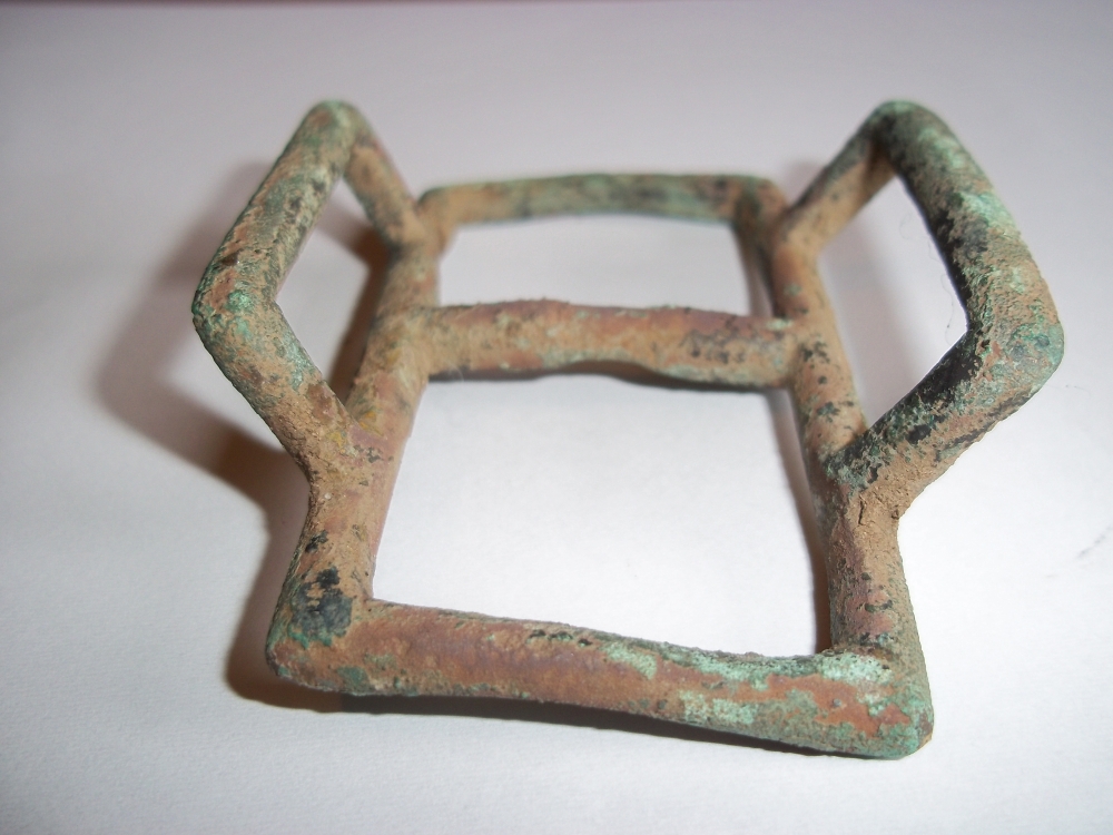 Double Loop Rectangular Buckle