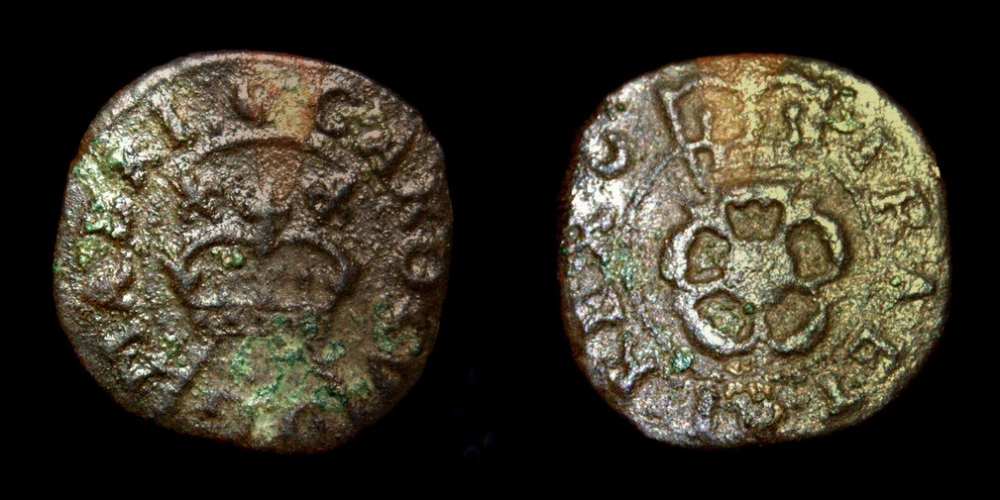 Charles I Rose Farthing