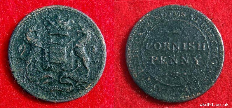 Cornwall (Dolcoath Mine) Penny Token