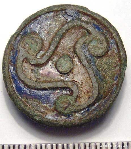 Triskele Disc Brooch