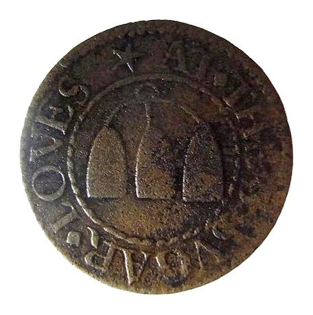 17th Century Farthing Token, East Smithfield, London