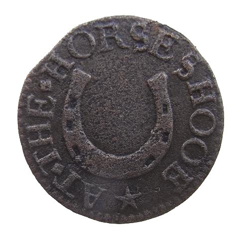 17th Century Farthing Token, East Smithfield, London