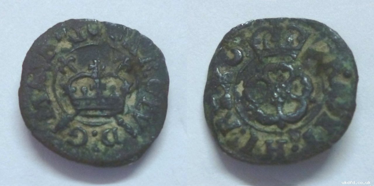 Charles I Rose Farthing