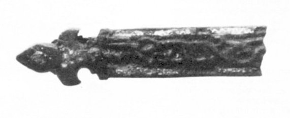 Anglo-Saxon Strap-end or Mount