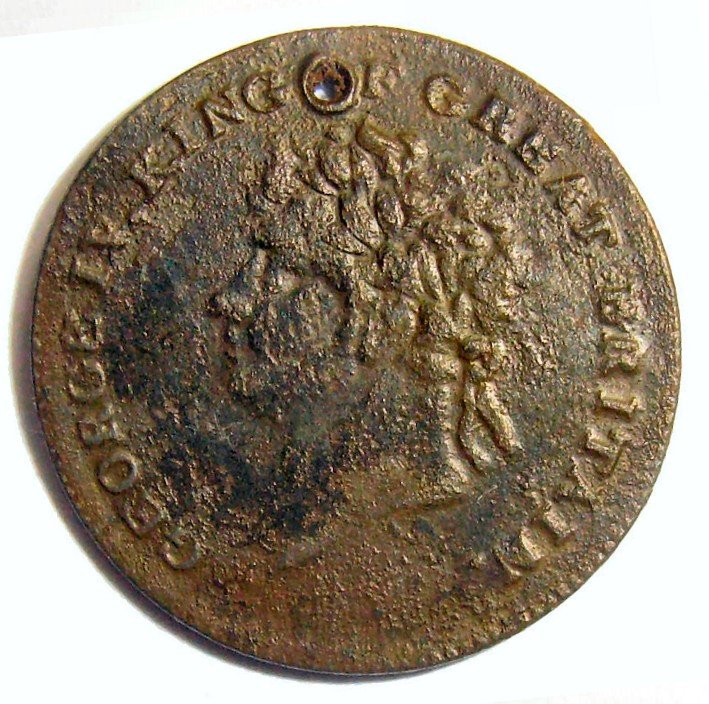 George IV Death, Commemorative Medalet