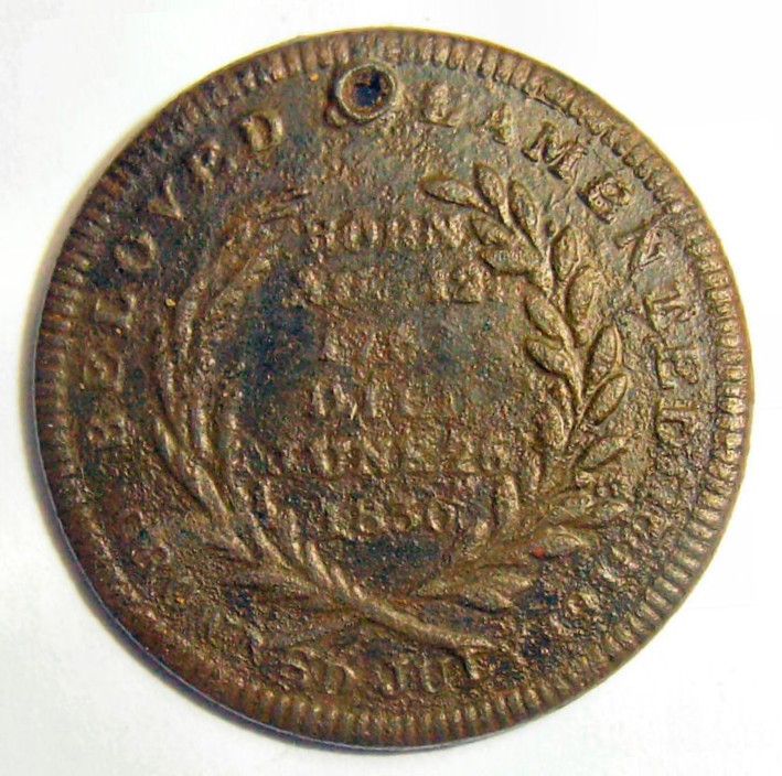 George IV Death, Commemorative Medalet