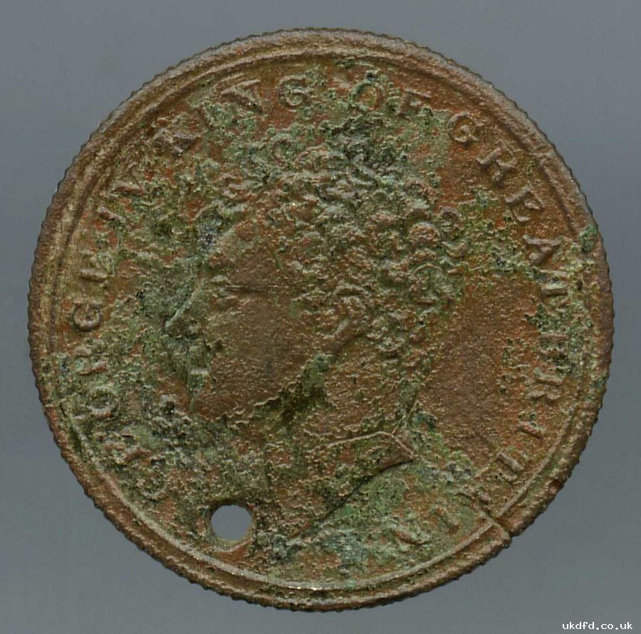 George IV Death, Commemorative Medalet