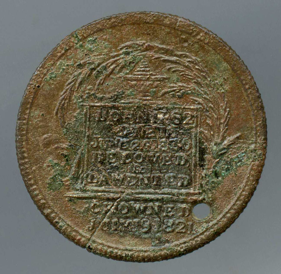 George IV Death, Commemorative Medalet