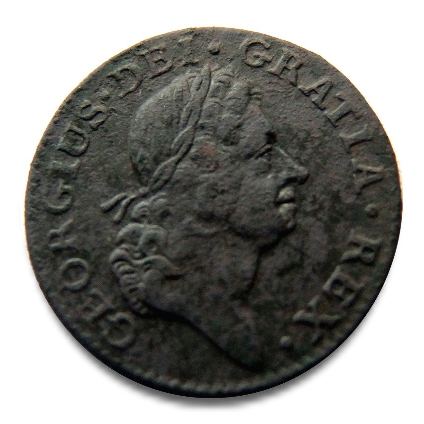 George I Farthing, Ireland