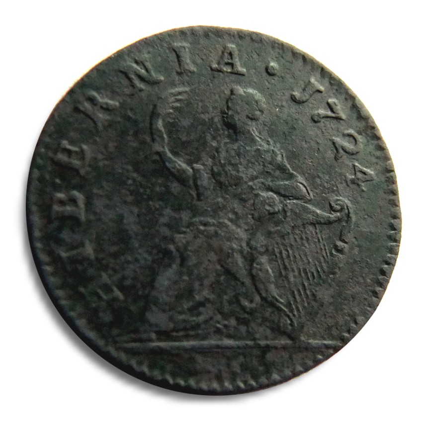 George I Farthing, Ireland