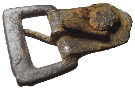 Single Loop Rectangular Buckle with Plate