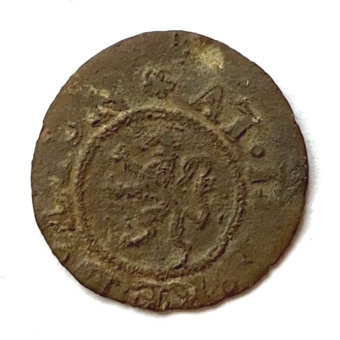 17th Century Farthing Token, Shire Lane, London