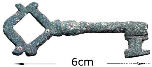 Medieval Casket Key