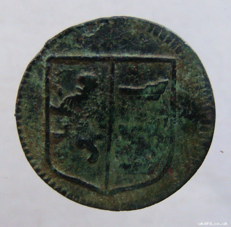 17th Century Farthing Token, Ipswich, Suffolk