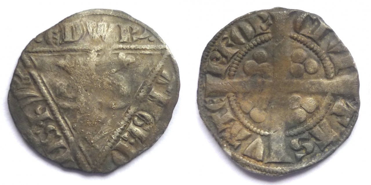 Edward I Irish Halfpenny
