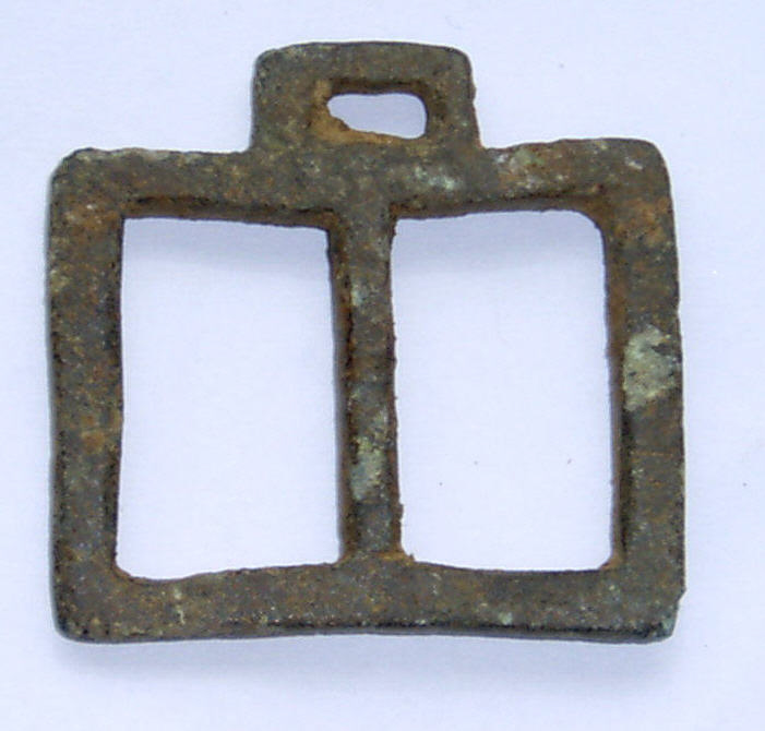 Double Loop Rectangular Sword Belt Hanger