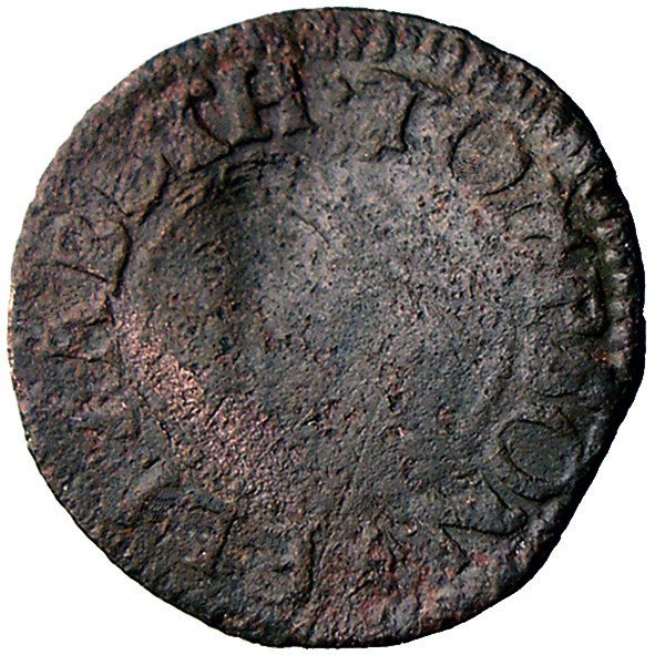 17th Century Farthing Token, Ipswich, Suffolk