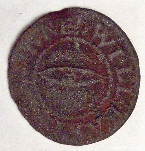 17th Century Farthing Token, Wimborne Minster, Dorset