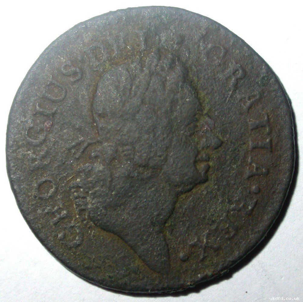 George I Farthing, Ireland