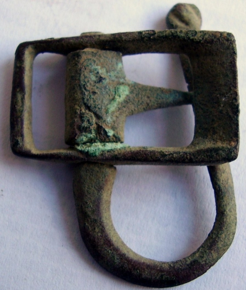 Double Loop Rectangular ’Locking’ Buckle