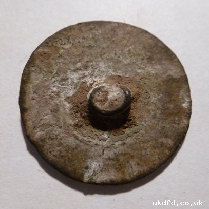 Military Uniform Button, 7th Royal Dragoon Guards