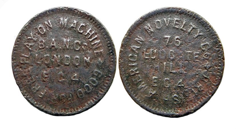 Gaming Machine Tokens