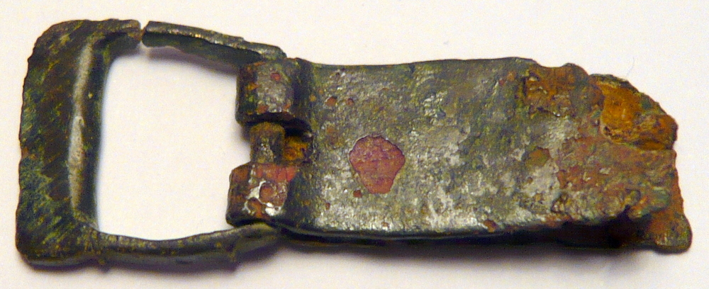 Single Loop Sub-Rectangular Buckle with Plate