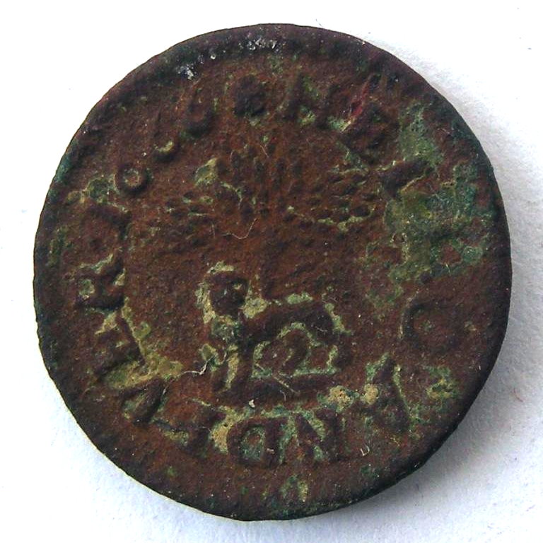 17th Century Farthing Token, Andover, Hampshire