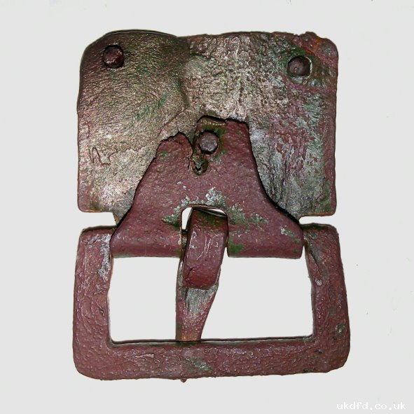Single Loop Rectangular Buckle with Plate