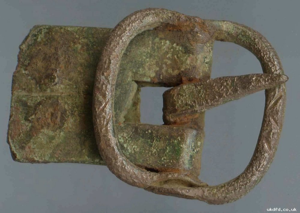 Composite Double Loop Oval Buckle with Plate