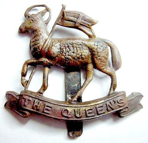 Military Badge, The Queen's Royal Regiment Cap Badge